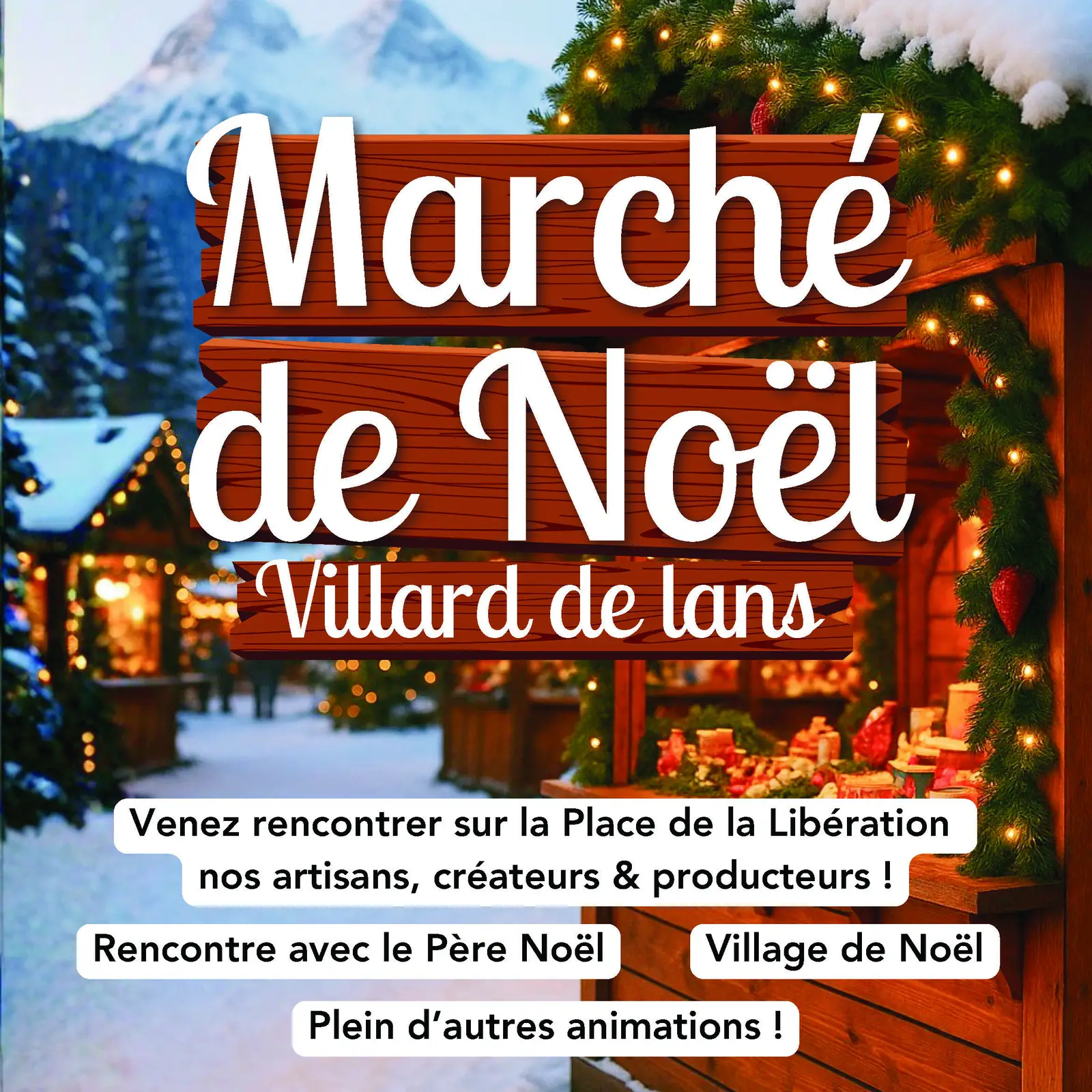 MARCHÉ DE NOËL